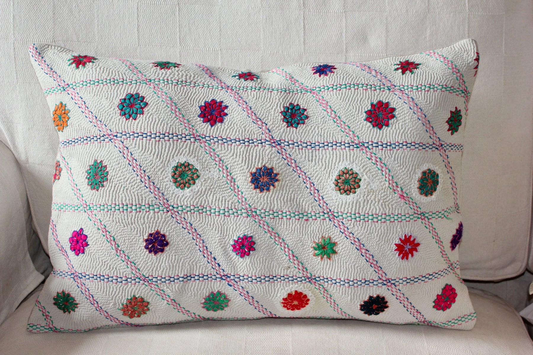 Vintage Textile Cushion | Laashy | Parasol-uk – Parasol-UK